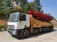 China Putzmeister M36-5 4141 Truck Mounted Concrete Boom Pump 36m 4 Arm Z Fold for sale