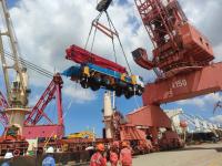 China Used Putzmeister M49-5 4141 Boom Concrete Pump Truck 48m 4-Axle Refurbished for sale