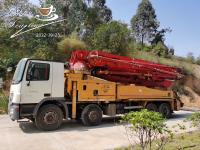 China Used Putzmeister M49-5 4141 Boom Concrete Pump Truck 48m 4-Axle Refurbished for sale