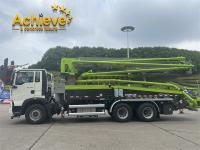 China Used Zoomlion 40X-5RZ 40M Boom Concrete Pump Truck 39.5m Reach 160m3/h Output for sale