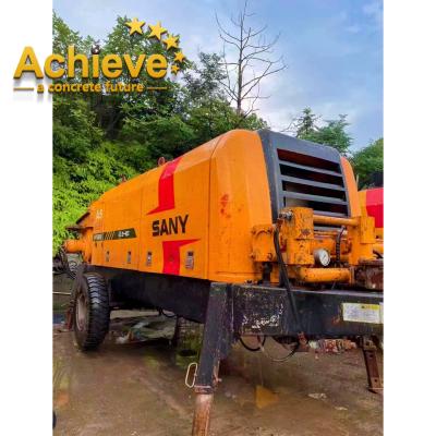 China Sany HBT8018C-5S(T3) Concrete Stationary Pump 85 m³/h Capacity 180 kW Motor for Construction for sale