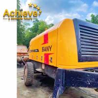 China Sany HBT8018C-5S Stationary Concrete Pump - 85/50 m³/h Output, 10/18 MPa Pressure, 180 kW Motor for sale