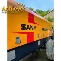 China Sany HBT8018C-5S(T3) Concrete Pump Truck with 85 m³/h Output and 180 kW Motor for Cement Delivery for sale