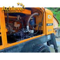 China Sany HBT8018C-5S(T3) Concrete Pump Truck with 85 m³/h Output and 180 kW Motor for Cement Delivery for sale