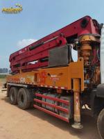 China Refurbished SANY SYG5280THB 38M Concrete Pump Truck 380C-10 SZ-IS Boom Anti Vibration for sale