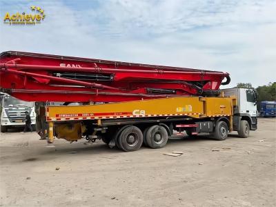 China Refurbished SANY Putzmeister SYG5441THBCB 56M Concrete Boom Pump Truck 560C-10 for sale