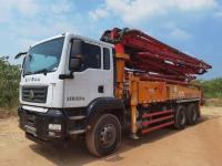 China Used SANY Putzmeister Concrete Pump 38M SYG5280THB 380C-10 Boom Truck for sale