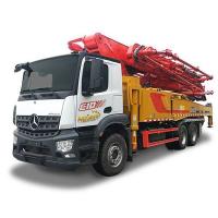 China Zoomlion M49-5 SYG5340THB 490C-10 Concrete Pump Truck with One Button Fixed Boom Position 60% Anti Overswing for sale