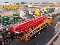 China Truck Mounted Concrete Pump Spare Parts 80m Used Boom Pump M56-5 for sale