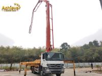 China Used Refurbished Putzmeister 46-5 Concrete Pump Truck Spare Parts 32t for sale