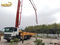 China Used Refurbished Putzmeister 46-5 Concrete Pump Truck Spare Parts 32t for sale