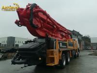China Refurbished Putzmeister M42-5 Truck Concrete Pump 42 Meter Boom 279kW Engine for sale
