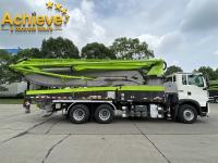 China Reconditioned Zoomlion 47X-5RZ Concrete Pump Truck 47m 120m3/h for sale