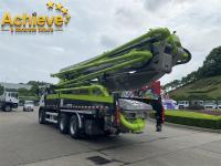 China Reconditioned Zoomlion 47X-5RZ Concrete Pump Truck 47m 120m3/h for sale
