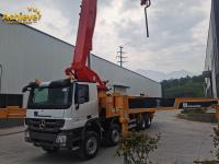China Putzmeister M56-5RZ 2023 Truck-Mounted Concrete Pump 148m³/h 55m Vertical Reach for sale