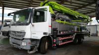 China Refurbished ZOOMLION 47M Concrete Pump with Mercedes Benz Chassis - 47m Reach, 120 m³/h Output for sale