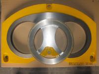 China CIFA ZOOMLION Concrete Pump Spectacle Wear Plate DN230 - 2500 N/mm² Tensile Strength, HRA > 86 Hardness for sale