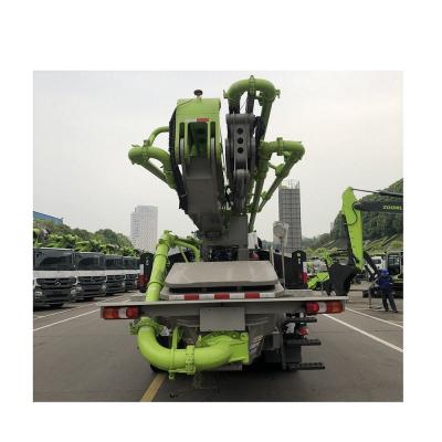 China ZOOMLION 47M Concrete Pump Truck with Mercedes Benz Chassis - 120 m³/h Capacity, 47m Reach for sale