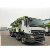 China ZOOMLION 47M Concrete Pump Truck with Mercedes Benz Chassis - 120 m³/h Capacity, 47m Reach for sale
