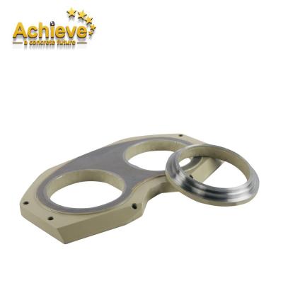 China Putzmeister Spectacle Wear Plate DN230 - 261122002 with ≥2500 N/mm² Tensile Strength and HRA>86 Hardness for sale