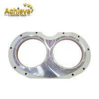 China CIFA ZOOMLION Concrete Pump Spectacle Wear Plate DN230 - 2500 N/mm² Tensile Strength, HRA > 86 Hardness for sale