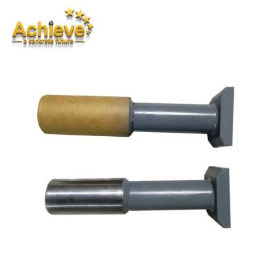 China 60mm Double Shaft Paddle Mixer with Chrome End for Putzmeister Concrete Pump - Part Numbers 278096008 275587002 for sale