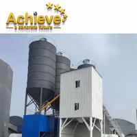 China HZS90 Stationary Concrete Batching Plant 90m³/h Capacity with JS1500 Mixer and 177kw Power for sale