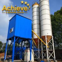 China HZS 60 Ready Mixed Concrete Batching Plant - 60 CBM/Hour Capacity with PLC Control System and SICOMA Mixer for sale