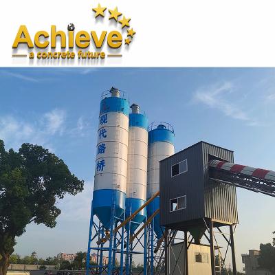 China Double Horizontal Shaft Concrete Mixer 6.5T Capacity for HZS60 Batching Plant - Commercial Grade Mixing Equipment for sale
