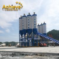China MAO2000 Mini Wet Concrete Batching Plant 120 CBM/Hour with JS2000 Mixer and 800mm Belt Conveyor for sale