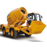 China 3.5m³ Self-Loading Mobile Concrete Mixer with 92kw Diesel Engine and Full Hydraulic Drive System for sale