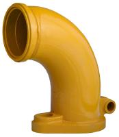 China SCHWING Concrete Pump Bend DN 180/150 230Bar 67 HRC High-Chromium Cast Iron Elbow 10211650 for sale