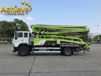 China ZOOMLION 38X-5RZ Refurbished Concrete Pump Truck with 37.1m Boom Reach and 223KW Engine for sale