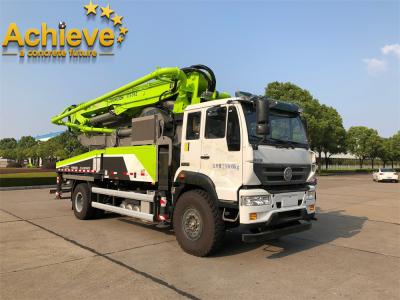 China ZOOMLION 38X-5RZ Refurbished Concrete Pump Truck with 37.1m Boom Reach and 223KW Engine for sale