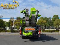 China Refurbished ZOOMLION 63X-7RZ Concrete Pump Truck with 63m Boom Reach and 180 m³/h Output Capacity for sale