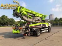 China ZOOMLION 38X-5RZ Refurbished Concrete Pump Truck with 37.1m Boom Reach and 223KW Engine for sale