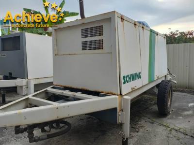 China Used SCHWING Stetter BP2000 Stationary Concrete Pump - 1996 German Made with Rock Valve Technology for Long Distance Concrete Placement for sale