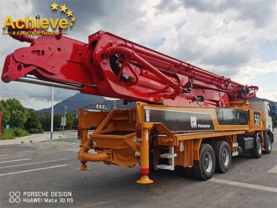 China Used Putzmeister M46-5 4141 Truck-Mounted Concrete Pump - 32 Ton Weight, 200kg Boom Tip Load for sale