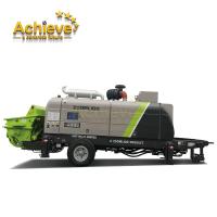 China Refurbished ZOOMLION HBT105.21.286RSU Concrete Trailer Pump - 105 m³/h Output, 286 kW DEUTZ Engine for sale
