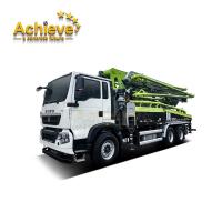 China Refurbished ZOOMLION 40X-5RZ Concrete Pump Truck with 39.5m Boom Reach and 160 m³/h Capacity on SINOTRUK HOWO 6X4 Chassis for sale