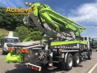 China ZOOMLION 38X-5RZ Refurbished Concrete Pump Truck on SINOTRUK HOWO 6X4 Chassis - 37.1m Vertical Reach, 160 m³/h Output for sale