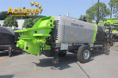 China Used ZOOMLION HBT100.18.186RSU Concrete Static Pump - 186KW Power, 93/54 m³/h Output, 200×1800mm Cylinder for sale