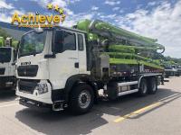 China ZOOMLION 38X-5RZ Refurbished Concrete Pump Truck on SINOTRUK HOWO 6X4 Chassis - 37.1m Vertical Reach, 160 m³/h Output for sale
