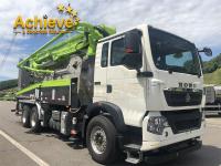 China ZOOMLION 38X-5RZ Refurbished Concrete Pump Truck on SINOTRUK HOWO 6X4 Chassis - 37.1m Vertical Reach, 160 m³/h Output for sale