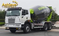 China Refurbished ZOOMLION 10JB Concrete Mixer Truck FAW 6X4 10M3 Agitator Drum for sale