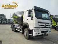 China Used ZOOMLION 10JB Concrete Pump Mixer Truck SINOTRUK HOWO 6x4 10m3 for sale