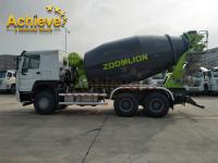 China Used ZOOMLION 10JB Concrete Pump Mixer Truck SINOTRUK HOWO 6x4 10m3 for sale