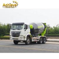 China ZOOMLION HAOHAN SINOTRUK 9m³ Truck Mounted Concrete Mixer with 12-16 RPM Drum Speed for sale