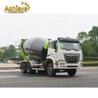 China ZOOMLION HAOHAN SINOTRUK 9m³ Truck Mounted Concrete Mixer with 12-16 RPM Drum Speed for sale