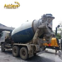 China Used ZOOMLION 10JBG-R Concrete Mixer Truck on HINO Chassis 6x4 10m3 for sale